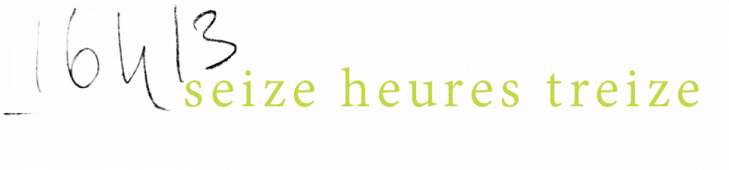 Métro de Montréal et art pictural? - seize heures treize